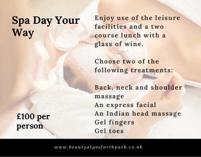 Gift Vouchers | Spa Days | Beauty at Gosforth Park – Beauty At Gosforth ...